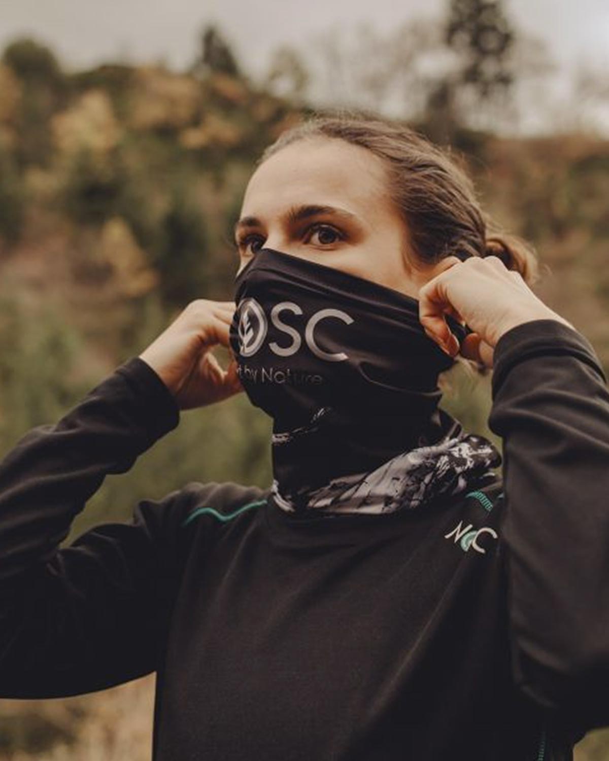 Cache-cou en polyester recyclé et made in france - My Green Sport